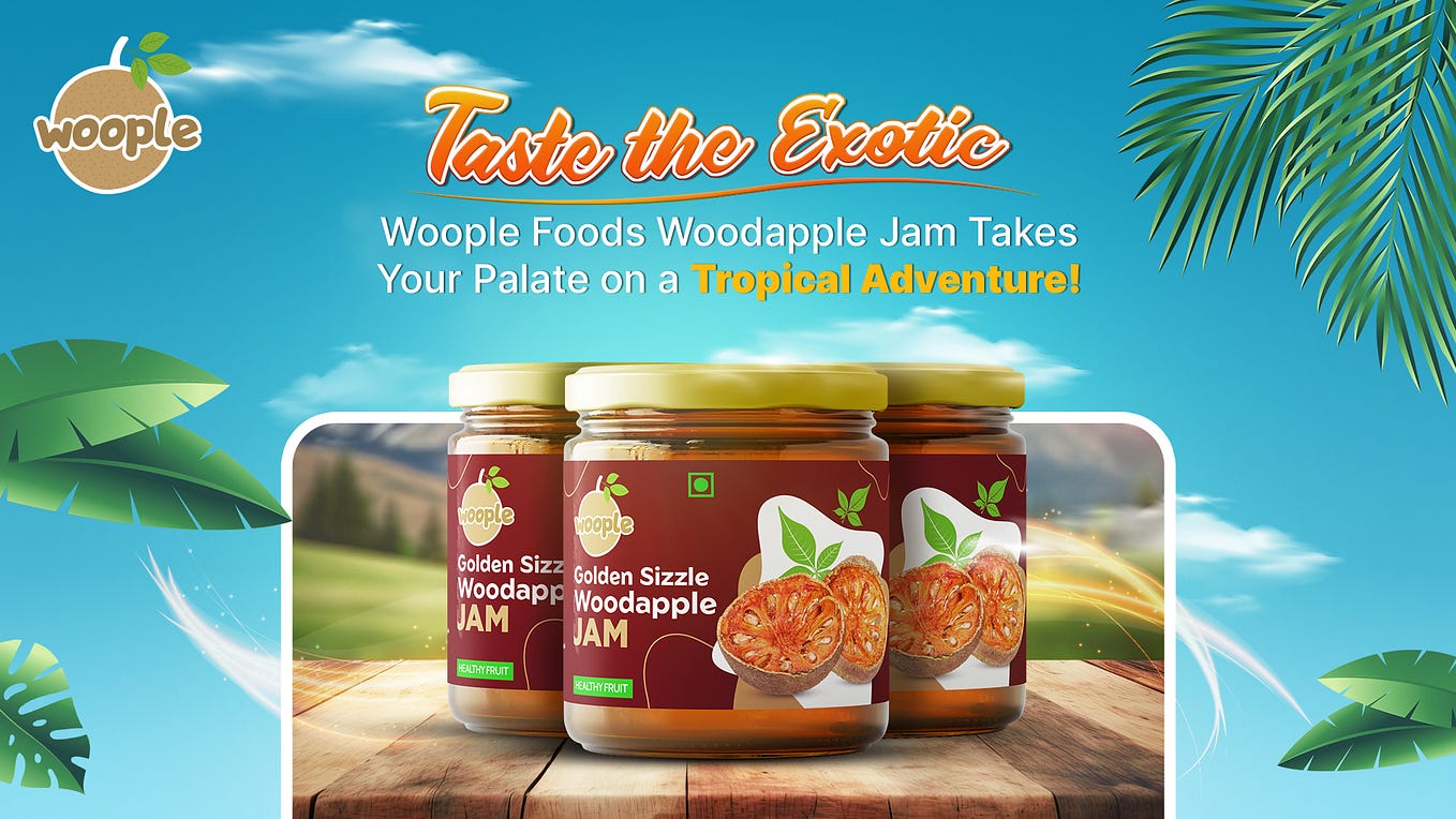 Discover the Delicious Goodness of Woople Foods’ Woodapple Jam: A ...