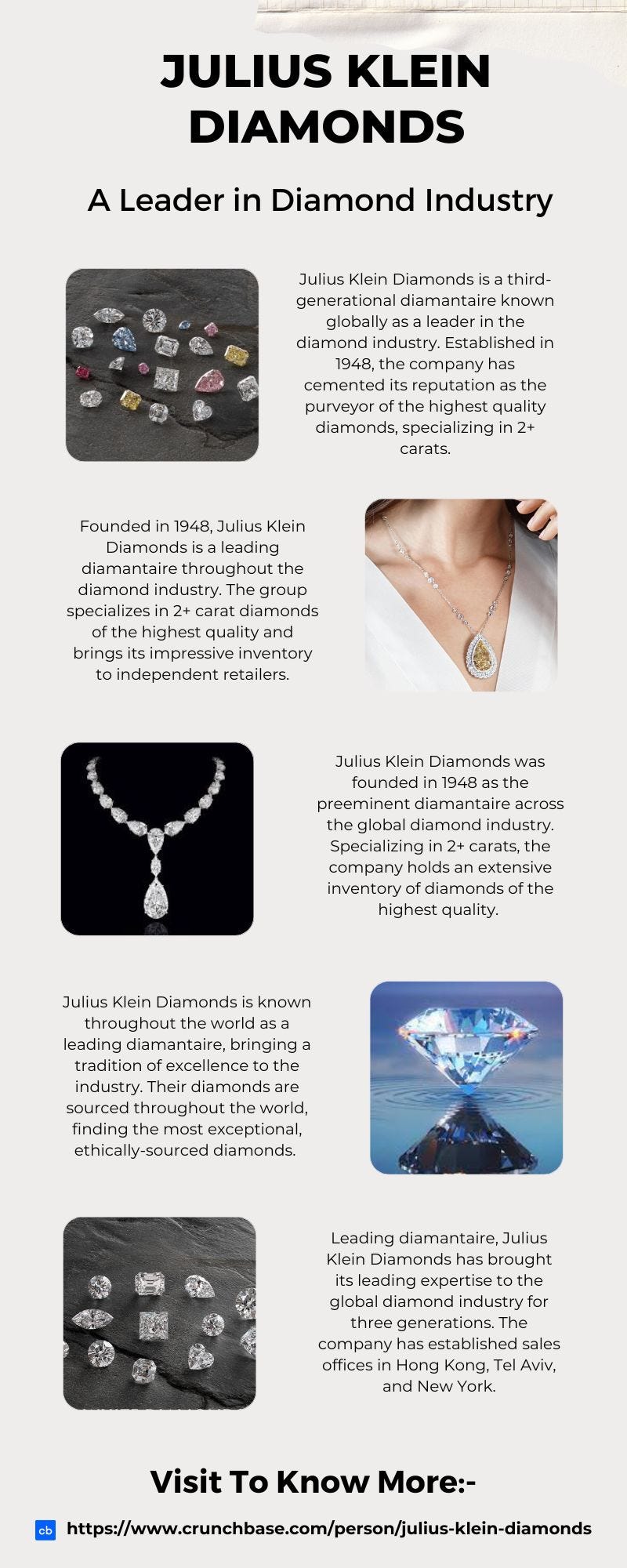 Julius Klein Diamonds — The Global Diamond Industry - Julius Klein ...