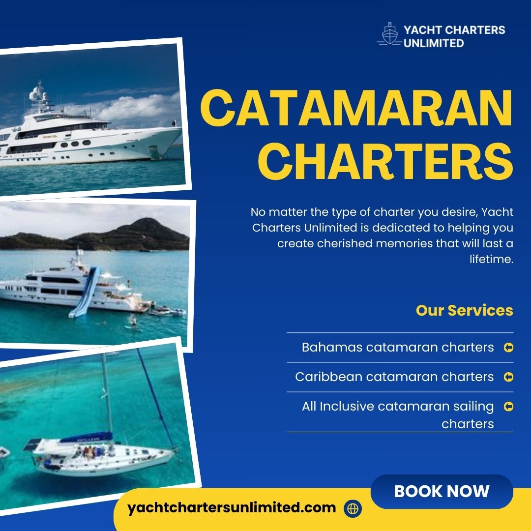 Caribbean Catamaran Charters - Yacht Charters Unlimited - Medium