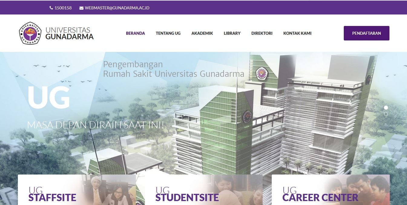Re-design Del Institute of Technology Website For better architecture ...