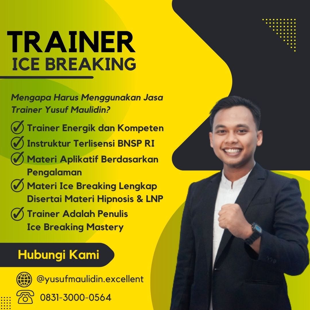 EDUKATIF, WA 0831–3000–0564, Trainer Ice Breaking Padang | by Infotrainericebreaking | May, 2024 ...