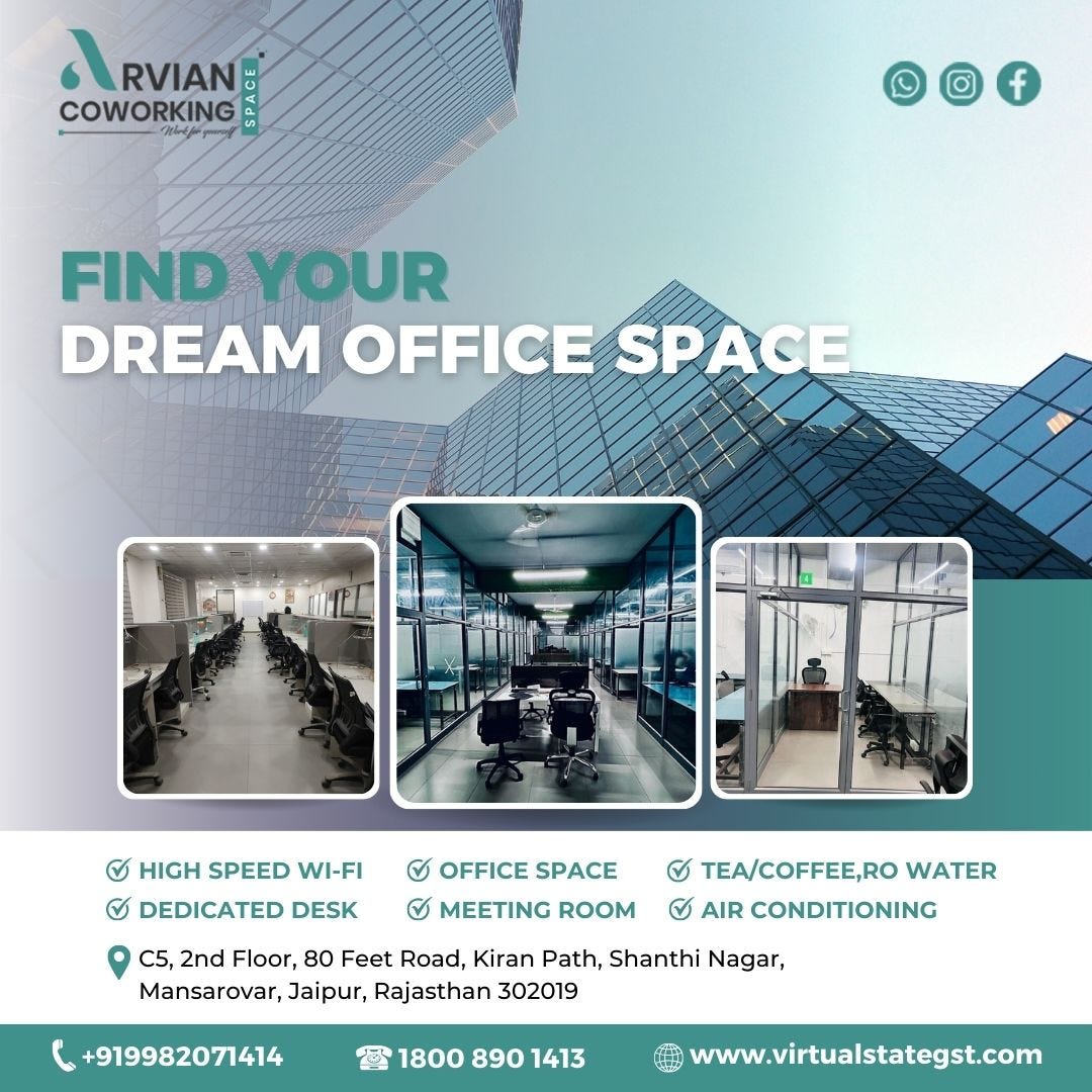 Co-Working Office space - Manojkumararvian - Medium