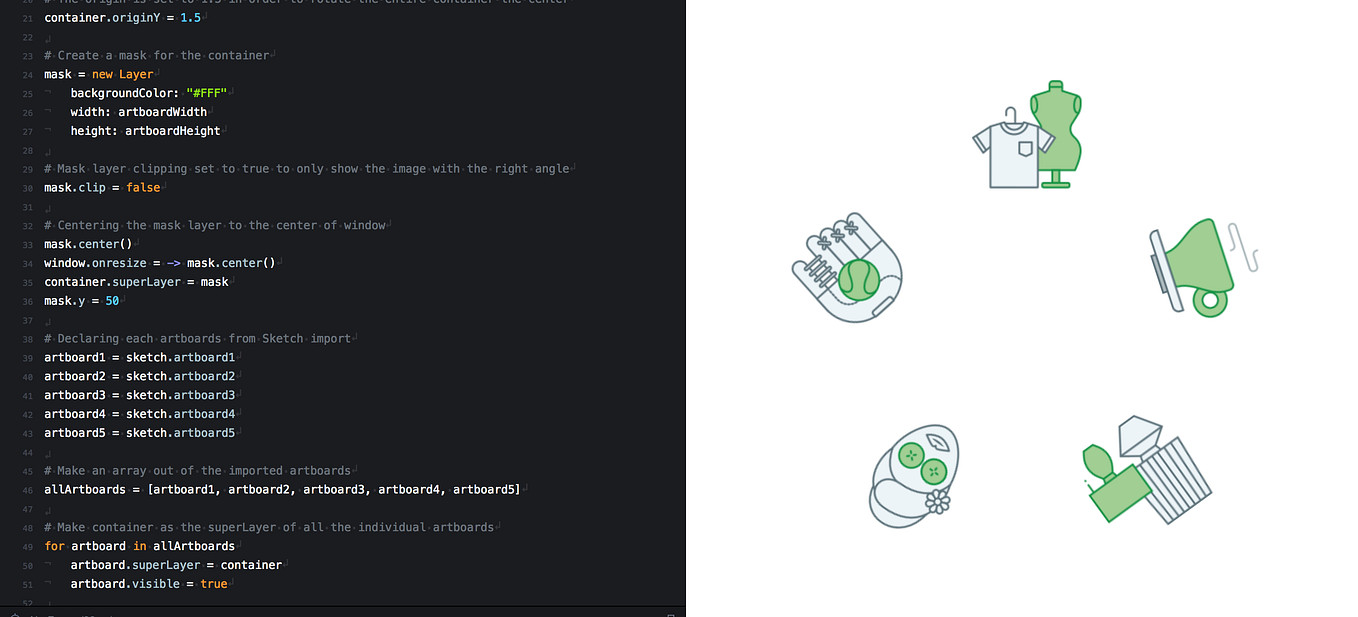 Framer rotate image array module (Part 2) | by Che Wei (Jacky) Lee | WE BUILD LIGHTSPEED | Medium
