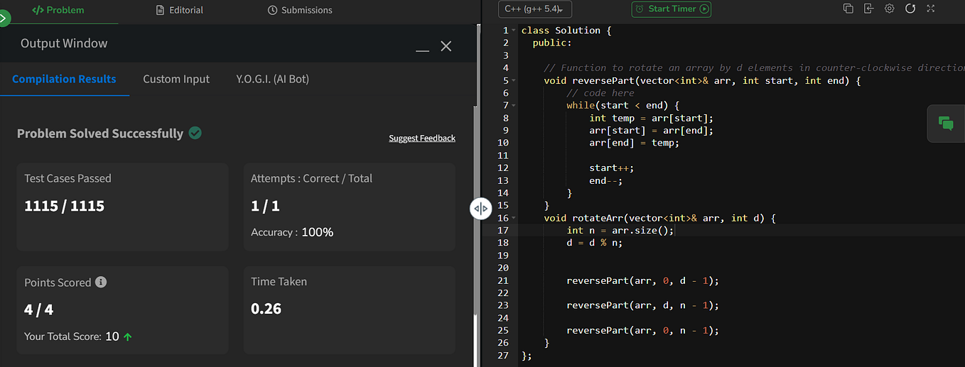 Day 5: Next Permutation — GFG 160-Days DSA Challenge | by Amit Prajapati | Jun, 2025 | Medium