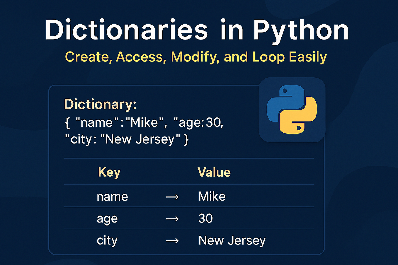 Optimizing Python Dictionaries: A Comprehensive Guide | by Sami Hamdi | Python in Plain English