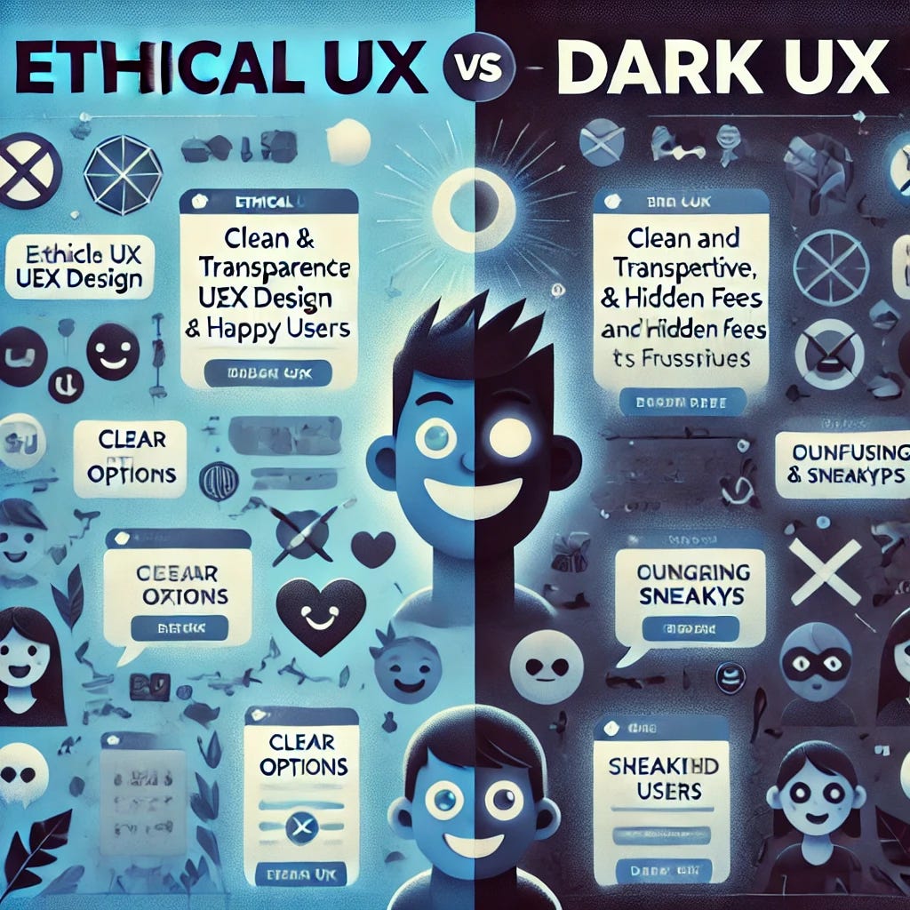 Dark UX Tricks: Avoid Manipulative Patterns | by Nadia Joy Doobal (queenpurple) | Bootcamp | Jan ...