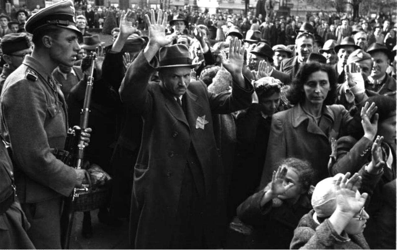 We Arrived At Auschwitz At Night. We arrived at the Auschwitz station ...
