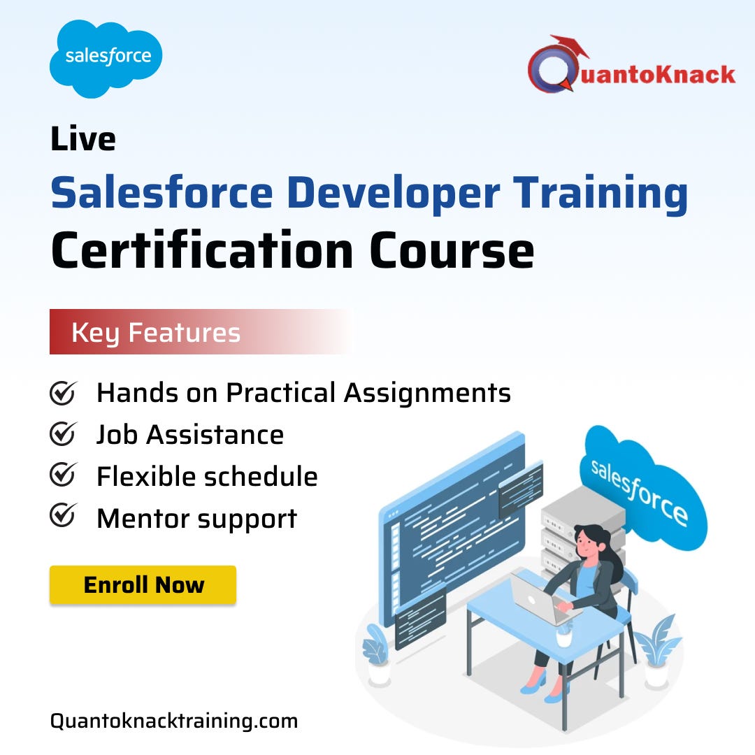 Salesforce Admin Training Certification Course Salesforce Training