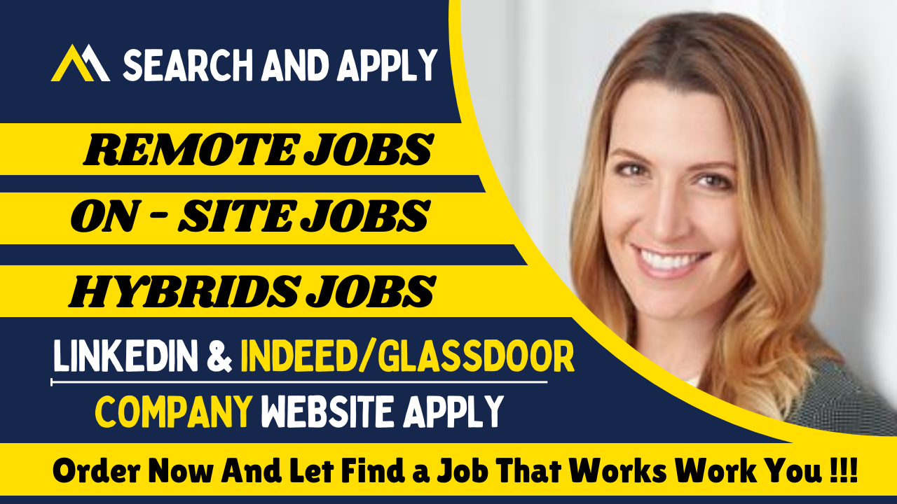 I will professionally search and apply for jobs on your behalf | by ...