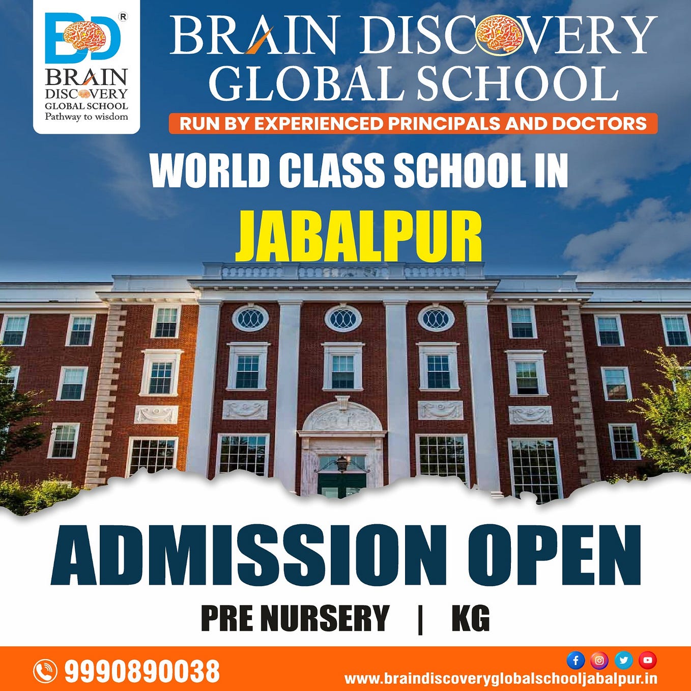 Brain Discovery Global School | Preschool Admission | Play School ...