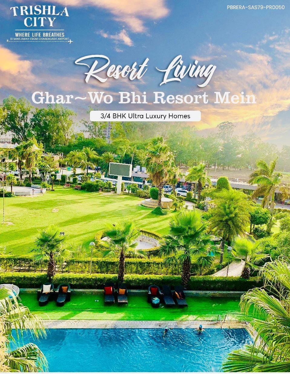 Trishla City Zirakpur: The Greenest Project #3,3+1 and 4 BHK | by ...