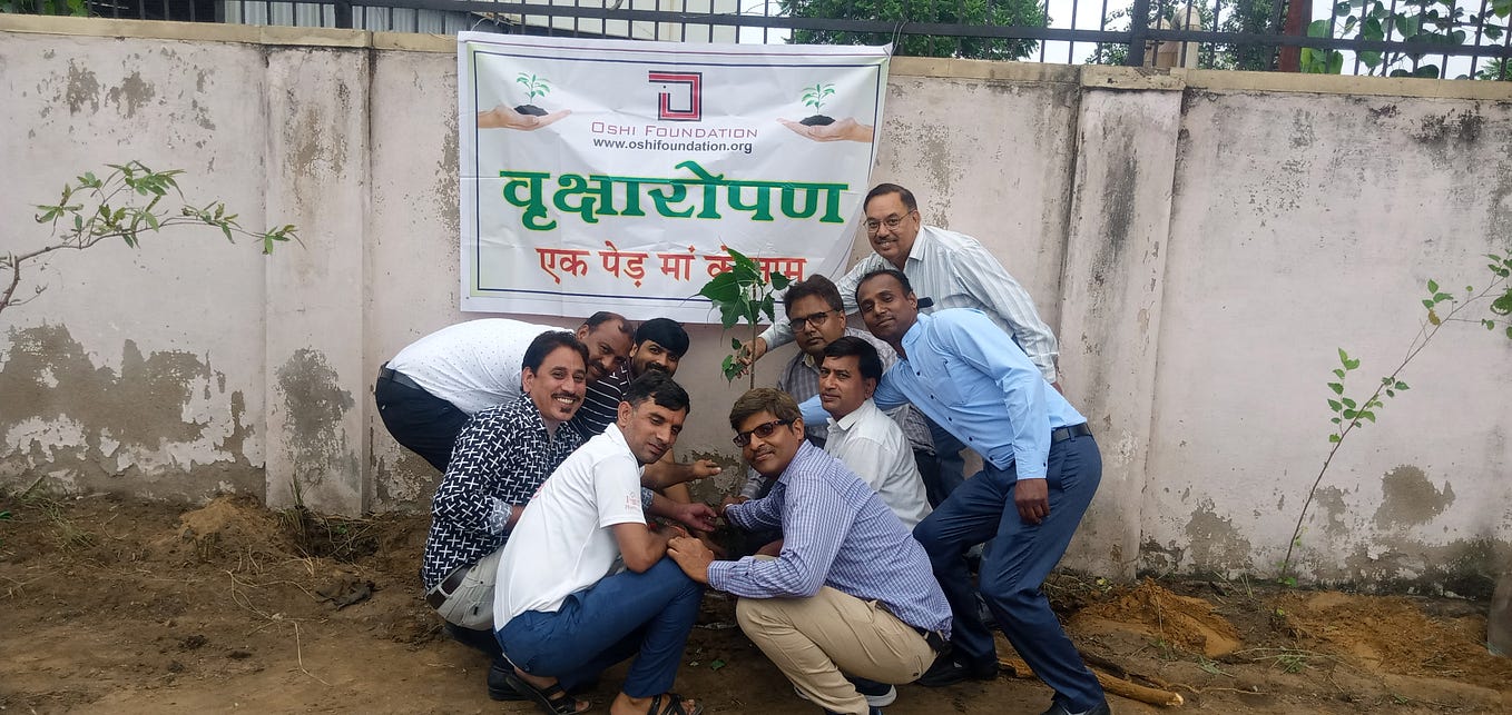 Open Air Class Bhiwadi OSHI Foundation OAC Donate Food | by Oshitrust ...
