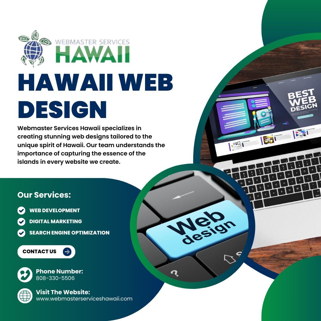 Web Design Hawaii - Web Services Hawaii - Medium