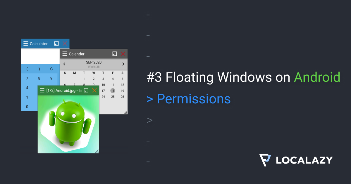 #4 Floating Windows on Android: Floating Window | by Václav Hodek | Localazy | Medium