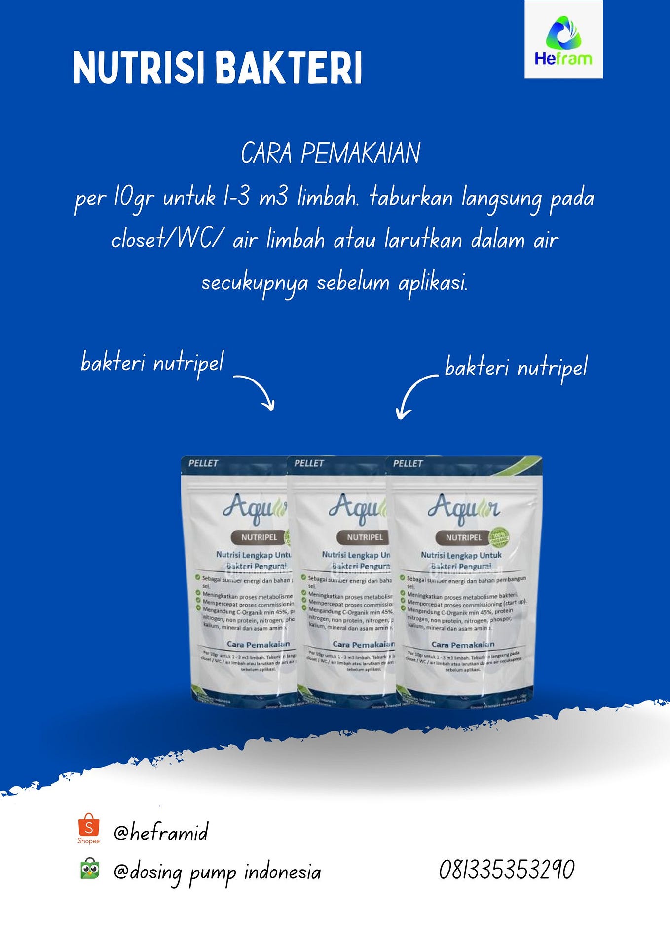 jual nutrisi bakteri 081335353290 | by Larasheframasastaindonesia | Medium