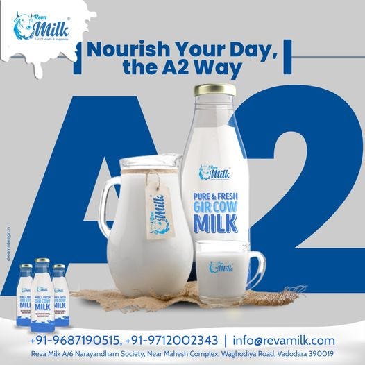 Why Pure Gir Cow Milk is the Perfect Choice for Growing Kids - Trust ...