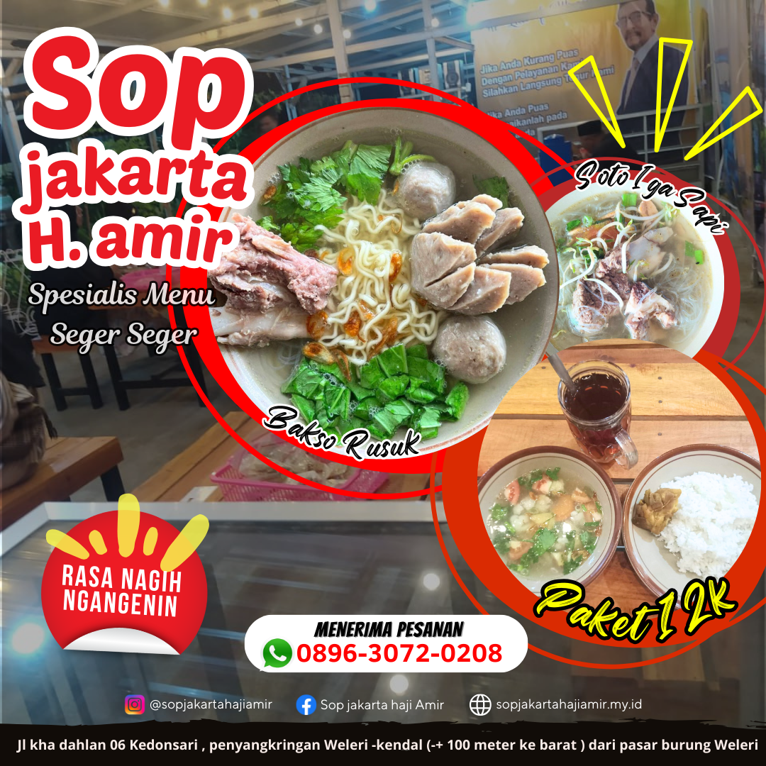 Warung Makan Terdekat Area Kendal FAST RESPON Tlp/WA 0896–3072–0208 Sop ...