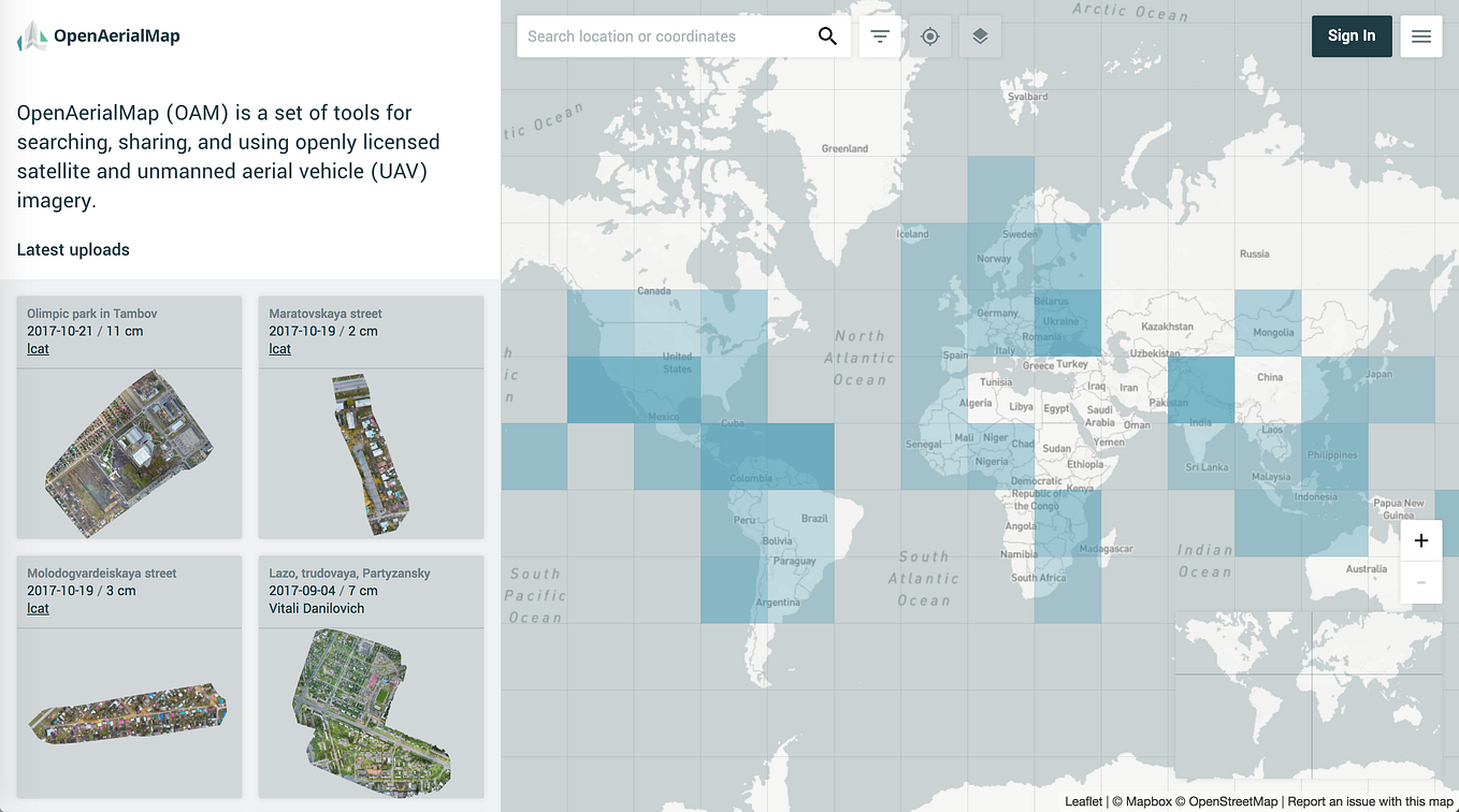 Spreading the Love for Open Aerial Imagery | by Cristiano Giovando ...