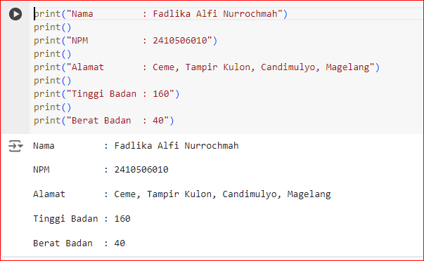 Laporan Praktikum Week.2. Jenis-jenis dalam Python | by Likaa | Sep ...