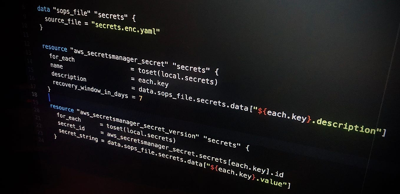 Using Mozilla Sops And Terraform To Create Secrets In Aws Secrets