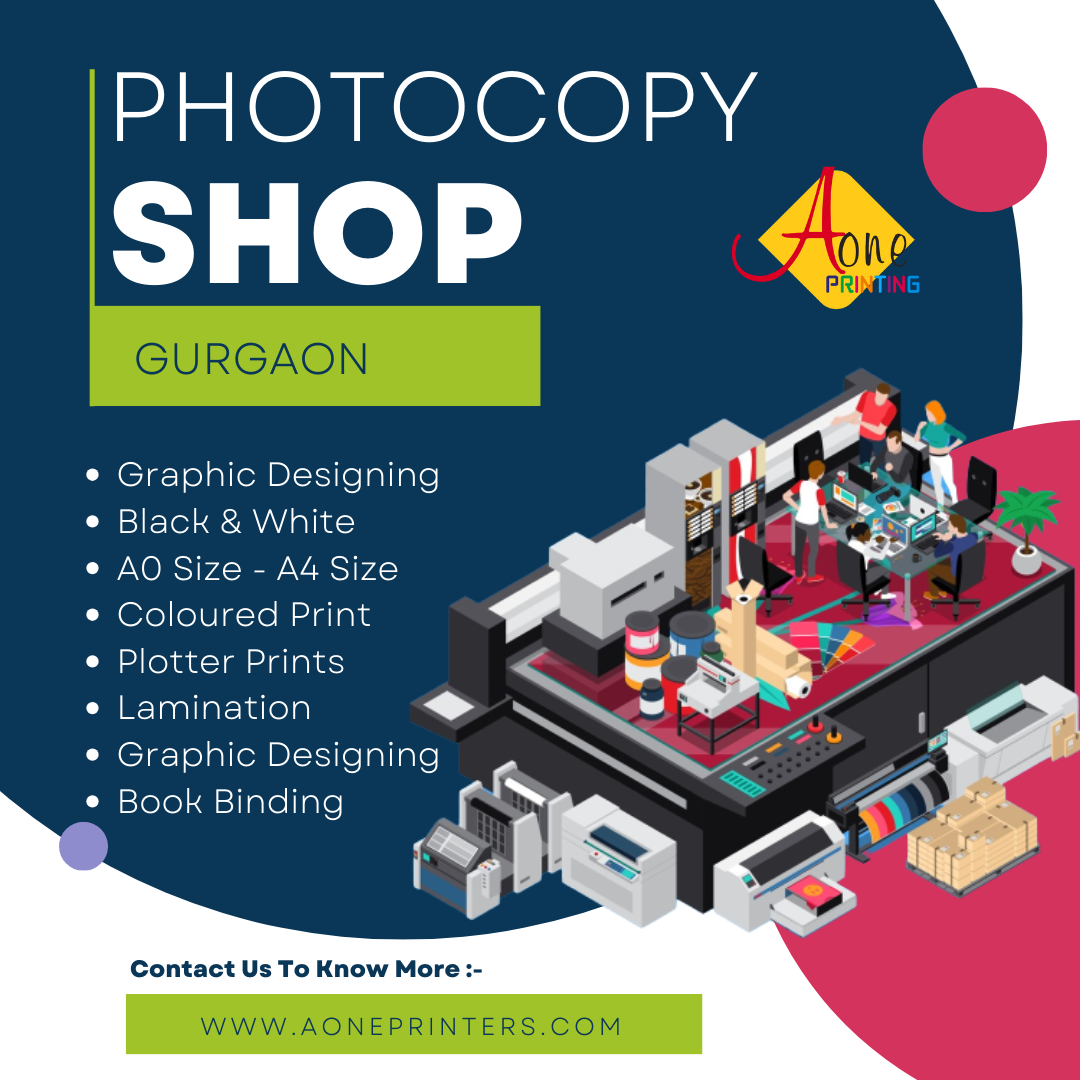 Printing Shop in Gurgaon — Aone Printers - A-one Printing - Medium