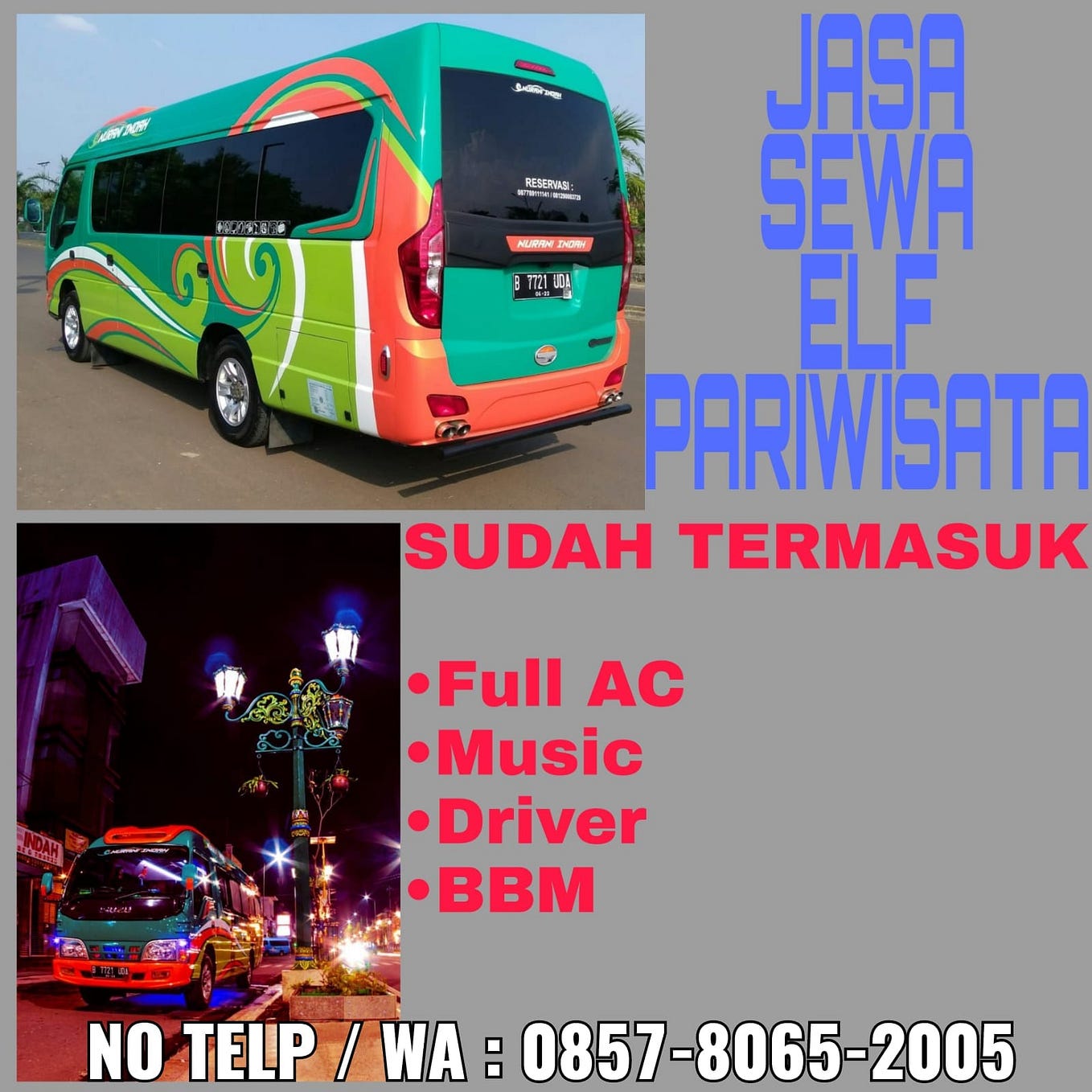 sewa mobil elf cikarang - Jasasewabuspariwisata - Medium