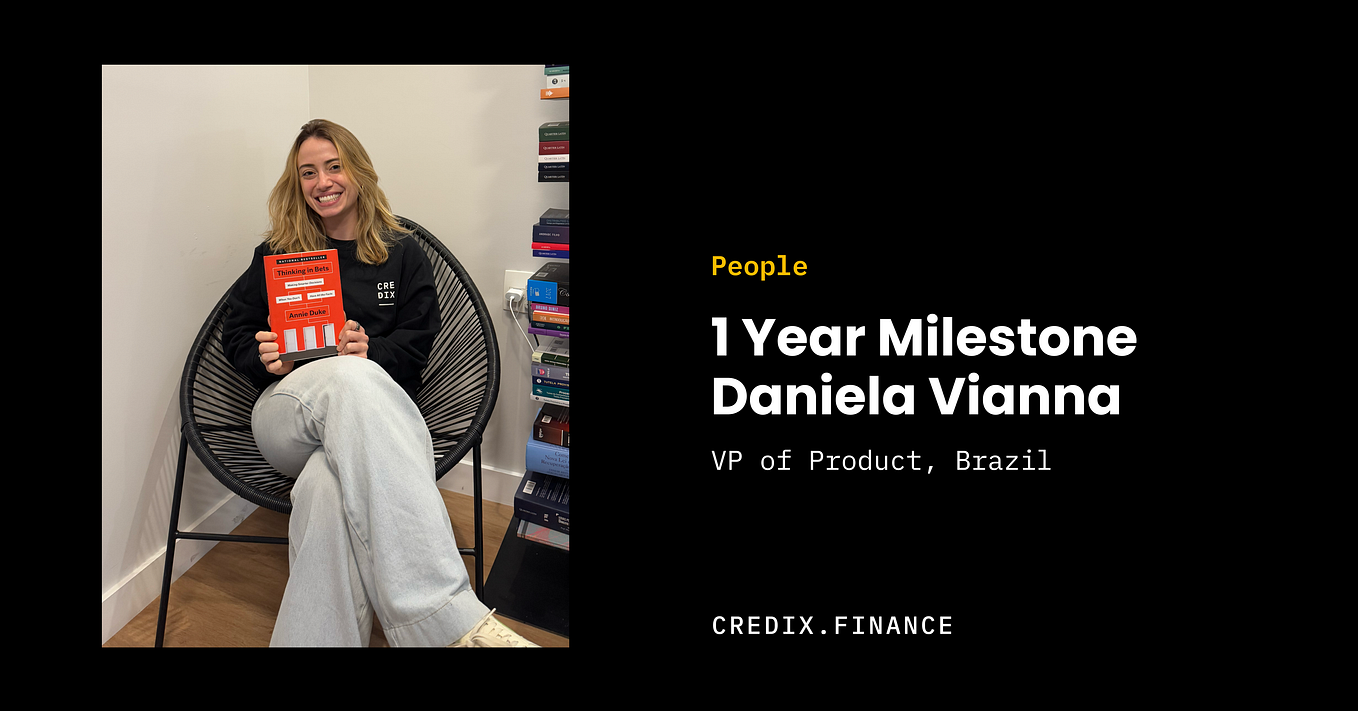 Inside Credix — João's 1-year Milestone | by Laura Meyvis | Credix ...