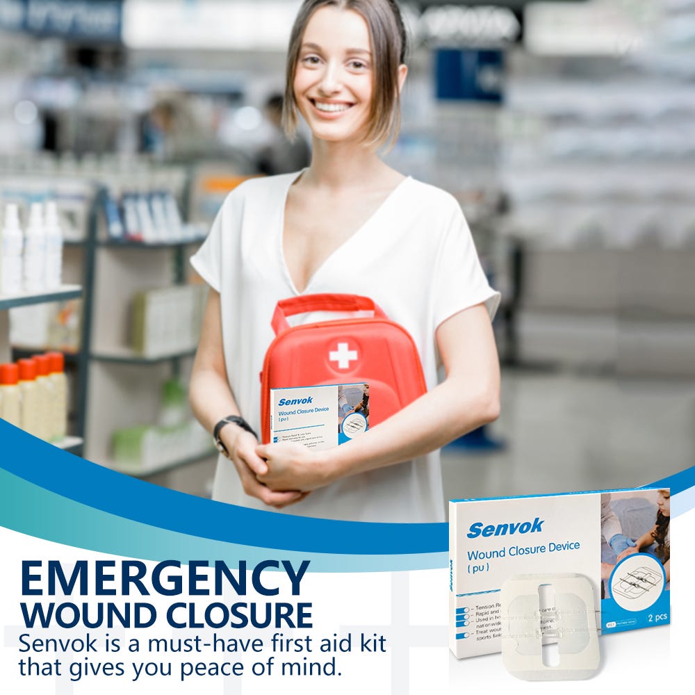 Senvok Wound Closure Device In the medical field, sutures often cause ...