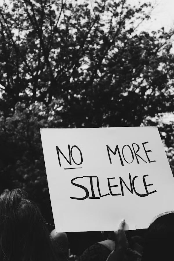 When Silence Breaks: A Story of Voice and Healing💫 ️ | by Theta ...