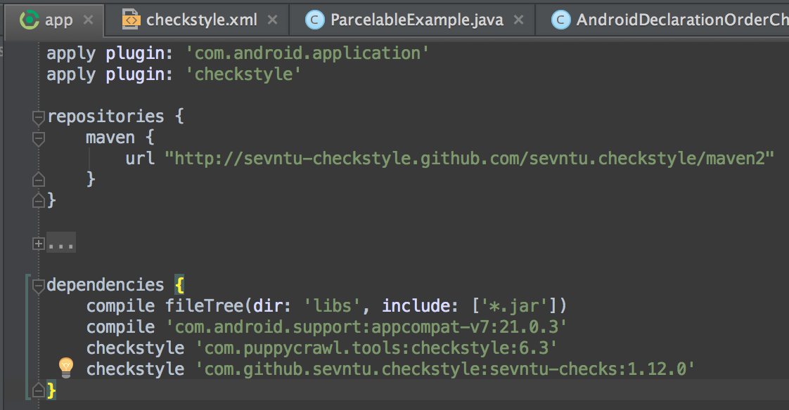 Writing Checkstyle rules with Android Studio | by Liudas Survila | Medium