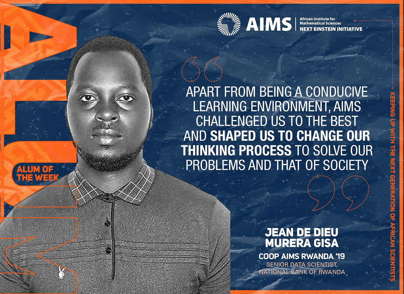 #AlumoftheWeek — Kouagou N’Dah Jean, AIMS SA ’19 & AMMI ‘21 | by Joel ...