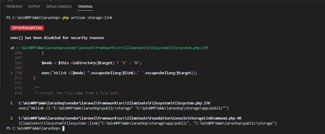 putenv() has been disabled for security reasons | by Yogi Siswanto | Medium
