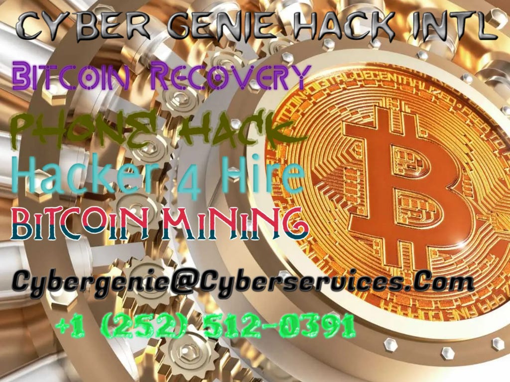 Recover Stolen Bitcoin with CYBER GENIE HACK PRO. - Albertajanice - Medium