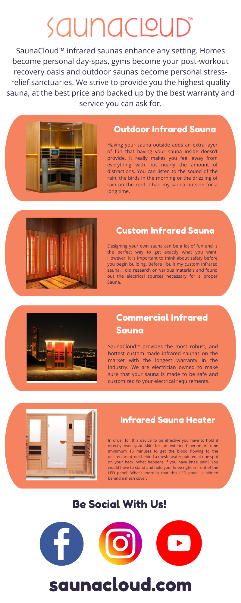 Full Spectrum Saunas — Sauna Cloud - Sauna Cloud - Medium