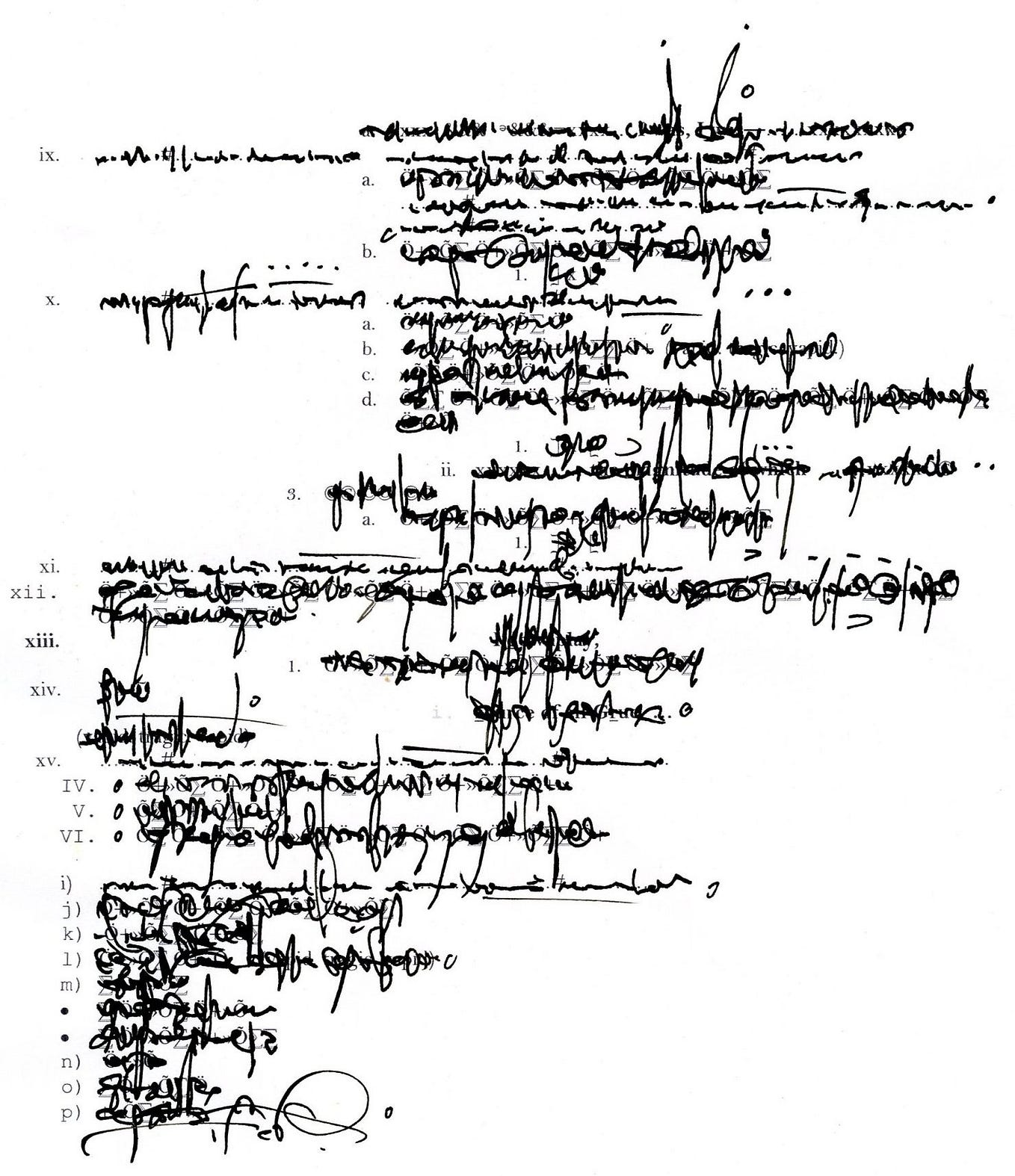 Asemic Writing. The idea behind asemic writing is to… | by Cecil ...