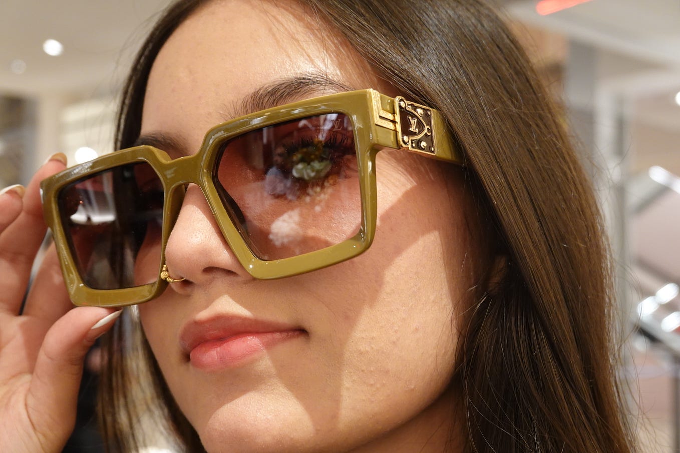 Eve in the Paradise fashion show. Art Basel Miami banana swimwear ...