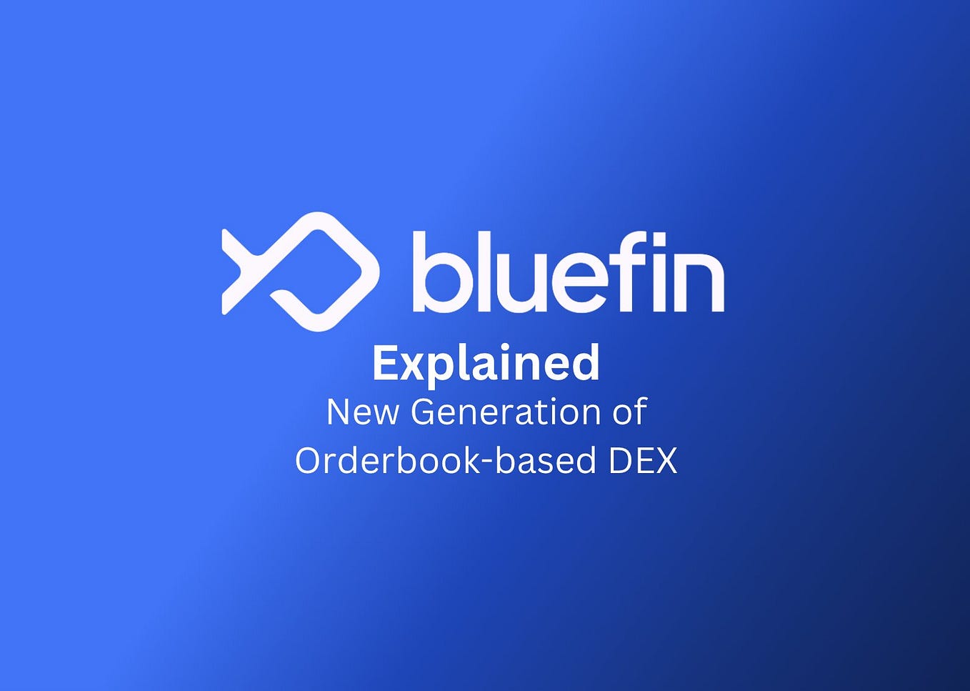 The Bluefin platform offers leveraged trading, allowing users to increase their market exposure ...