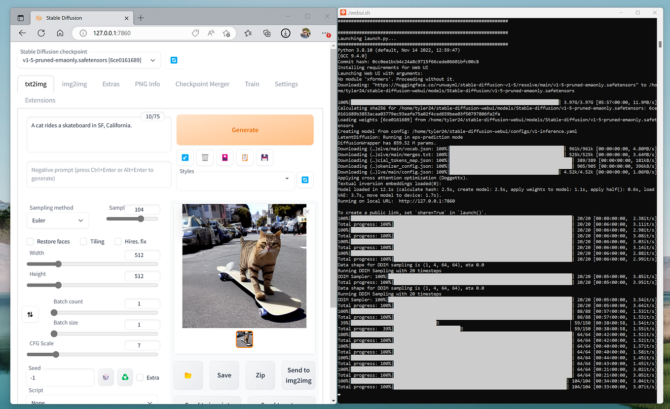Run LLM on Windows 11 WSL. I used the HuggingFace Transformer… | by ...