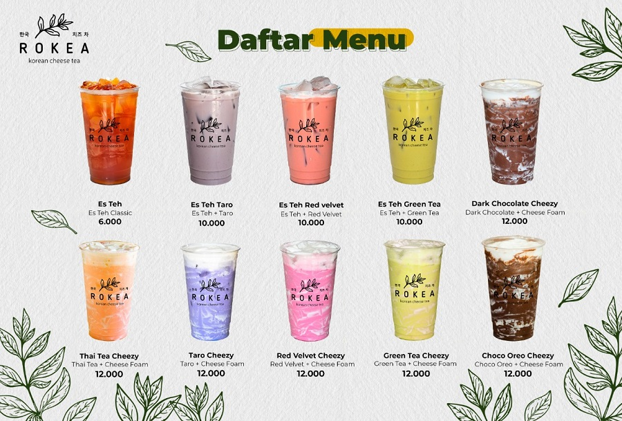 Franchise Minuman Es Teh Korea Murah — ROKEA - Rokea Indonesia ...