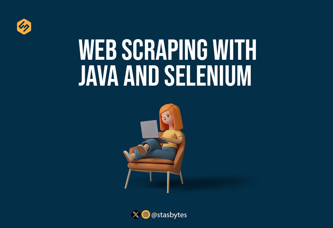 Web Scraping with Python and Selenium | by Stasbytes | Medium