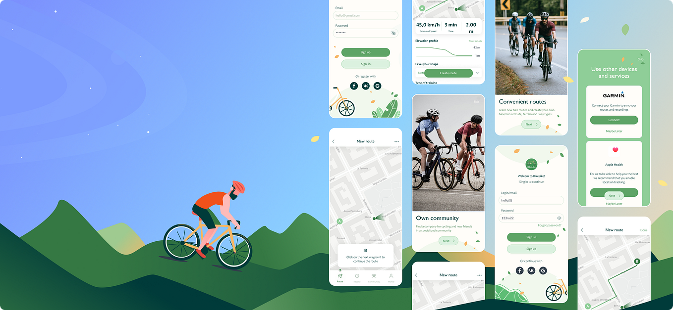 Digital design case study: stages of creating UI/UX for a streaming ...