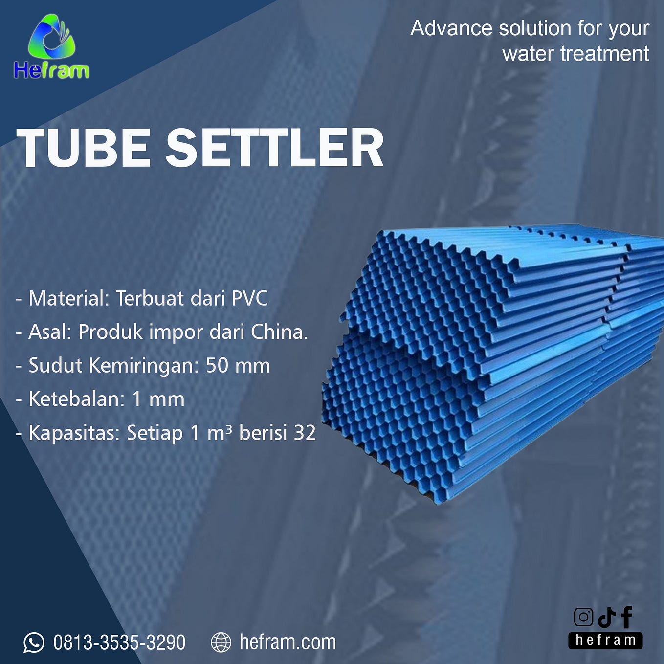 Terlaris Tube Settler Lamella | 0851–2467–2203 | by Tiahefram | Feb ...