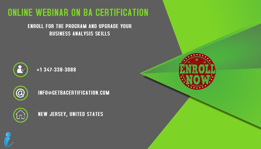 Get BA Certification From Real-Time Experts | by paul david | Medium