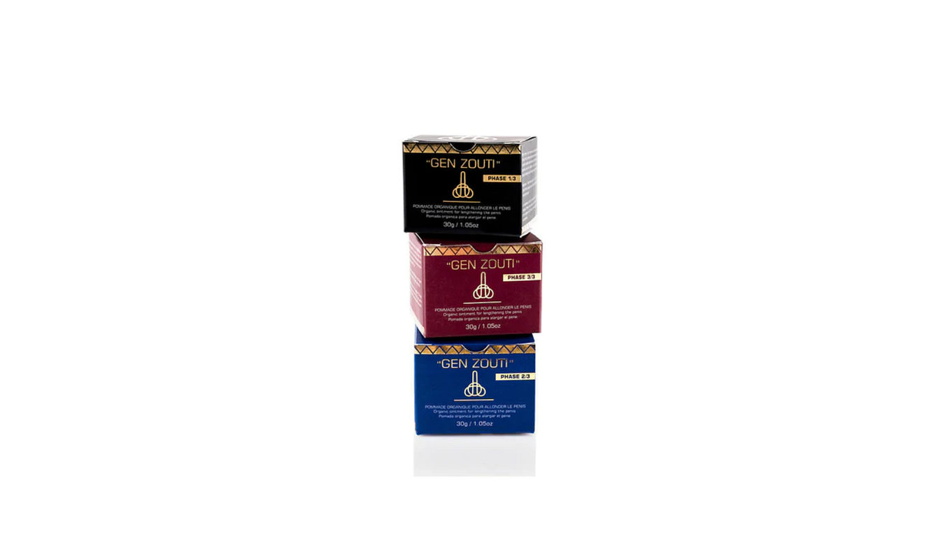 Gen Zouti — Non-Surigical — Organic Male Personal Cream- Active Formula ...