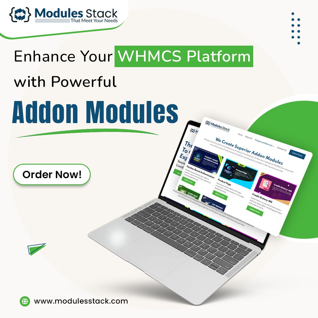 Boost Your WHMCS Workflow with Powerful Modules - Modules Stack - Medium