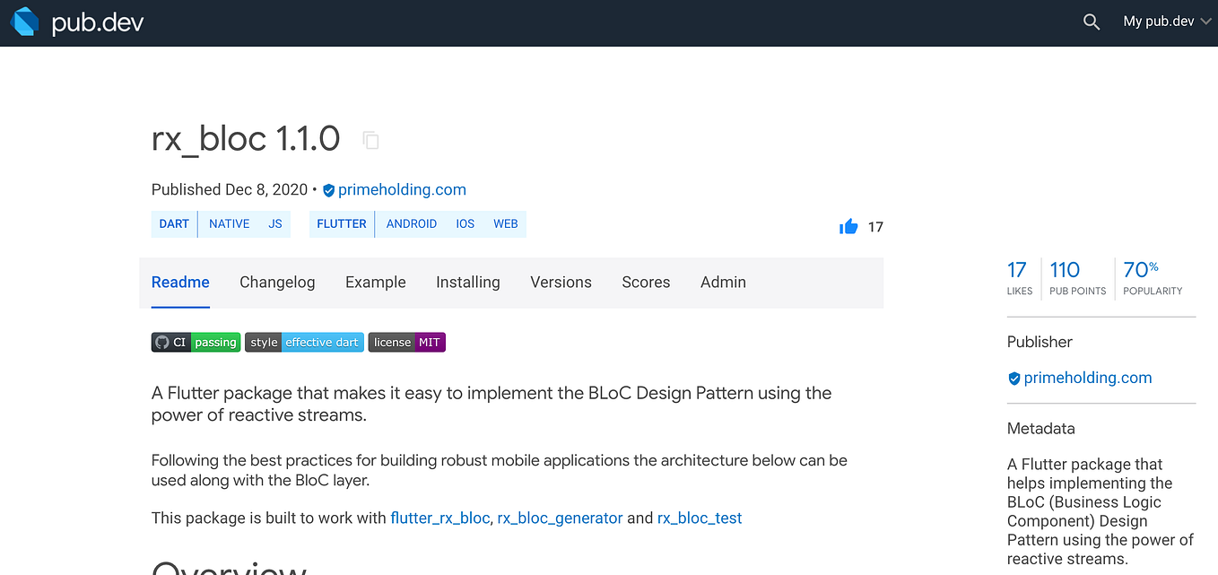 Introducing rx_bloc ecosystem - Part 1 | by Georgi Stanev | Prime Holding JSC | Medium