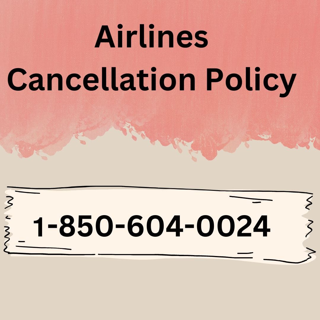 Singapore Airlines Cancellation Policy | +1–850–604–0024 | by Alex ...