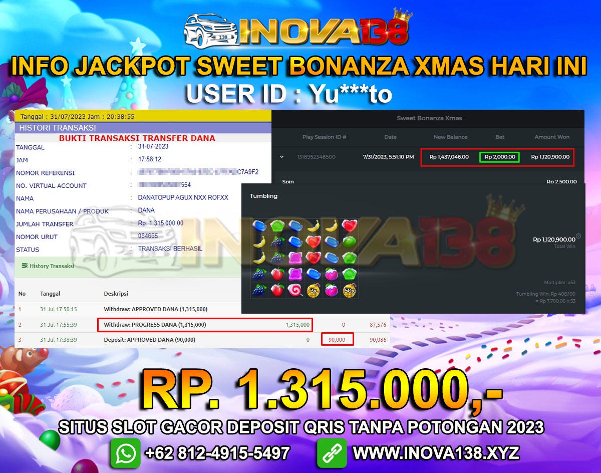BUKTI MENANG MAXWIN MODAL GOCAP - INOVA138 - Medium BUKTI MENANG MAXWIN MODAL GOCAP - INOVA138 - Medium