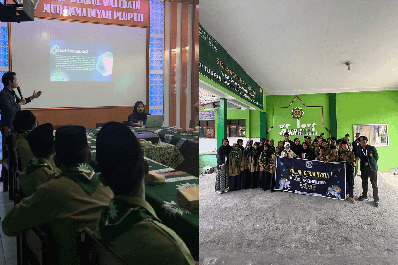 Tim II KKN UNDIP: Membawa Petunjuk Arah dan Pencerdasan melalui Plang ...