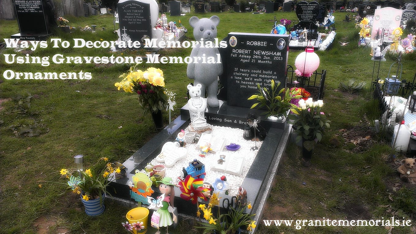 Steps to Install Granite Memorial Flower Vases on the Headstones | by ...
